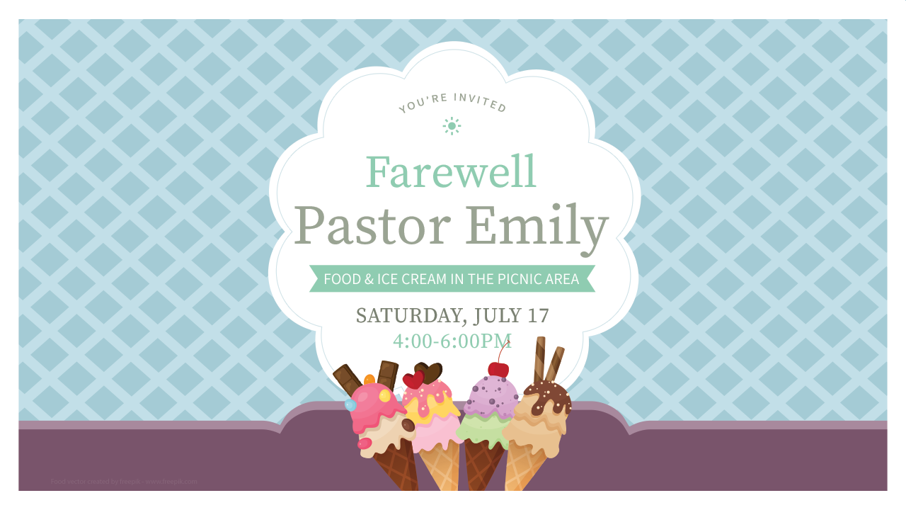 Pastor Emily's Farewell Party - St Matthews Lutheran Church