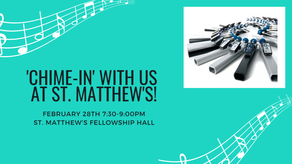 You're Invited to 'Chime-In' With Us! - St Matthews Lutheran Church