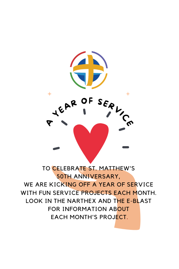 A Year of Service - St Matthews Lutheran Church