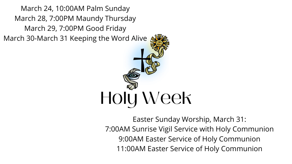 Holy Week Services - St Matthews Lutheran Church